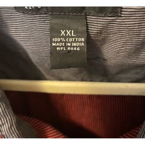 INC International Concepts | Shirts | Mens Inc Red With Black ...